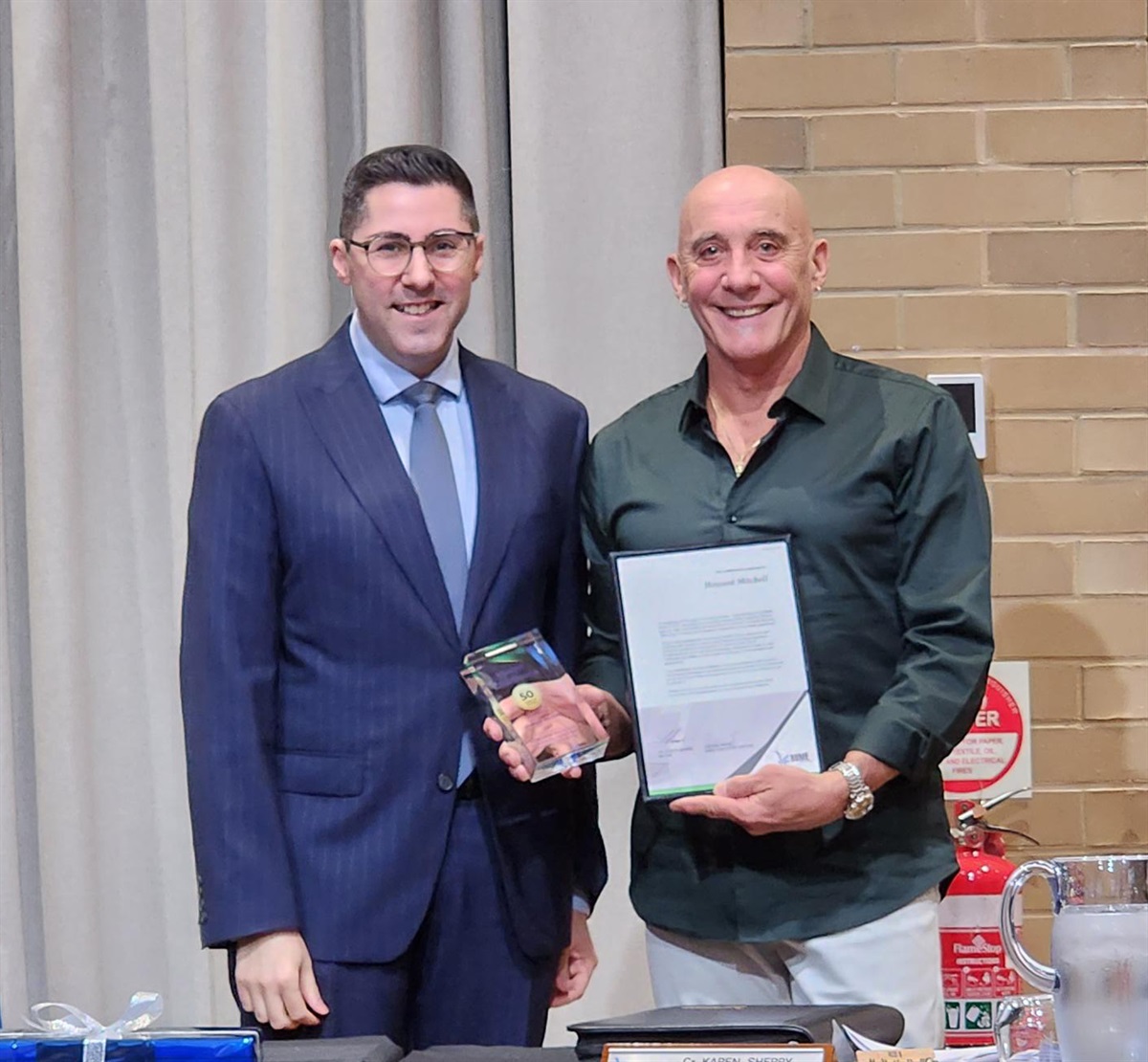 Hume City Council celebrates 50 years with employee Howard Mitchell ...