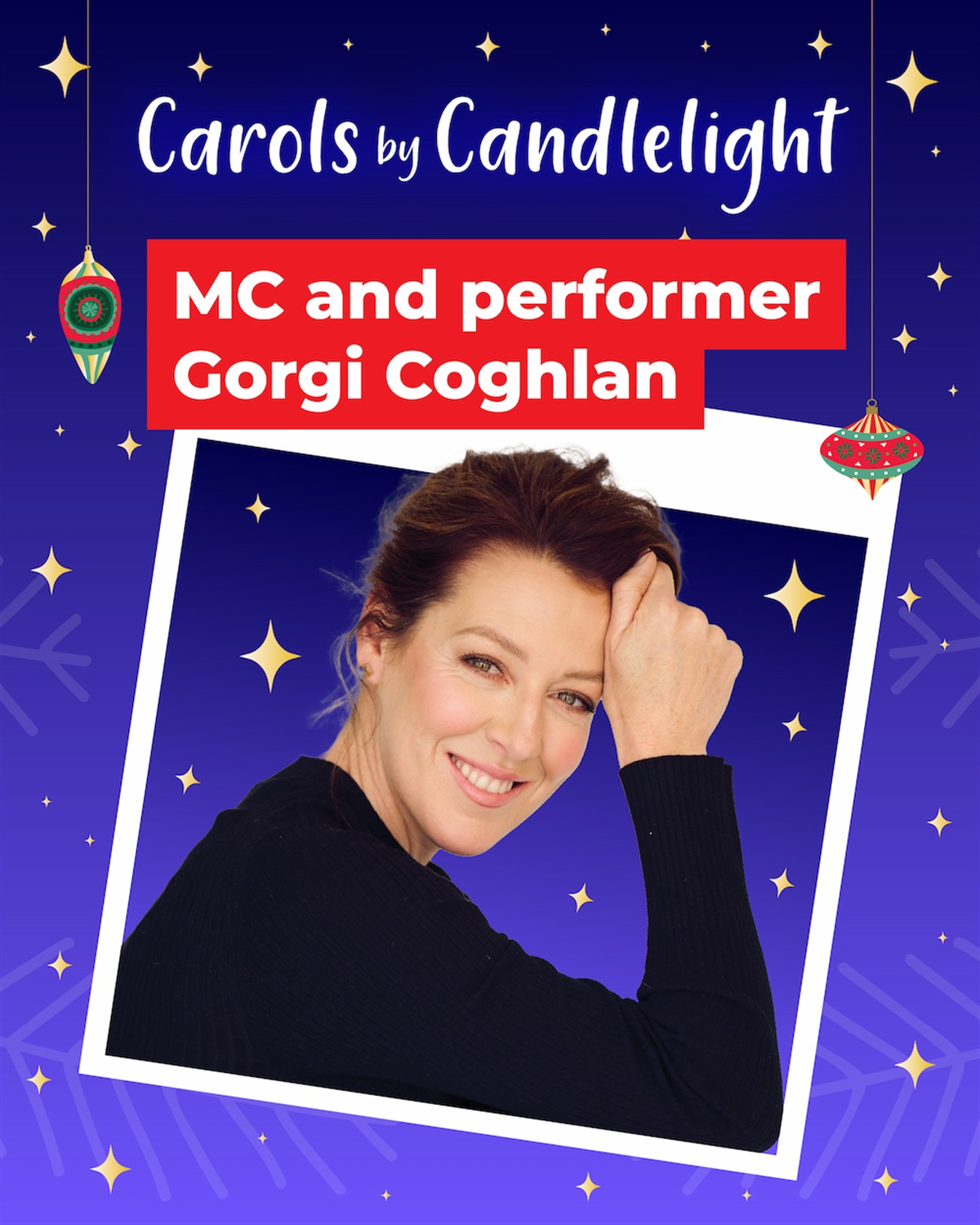 Gorgi Coghlan to Star in Hume Carols Spectacular | Mirage News